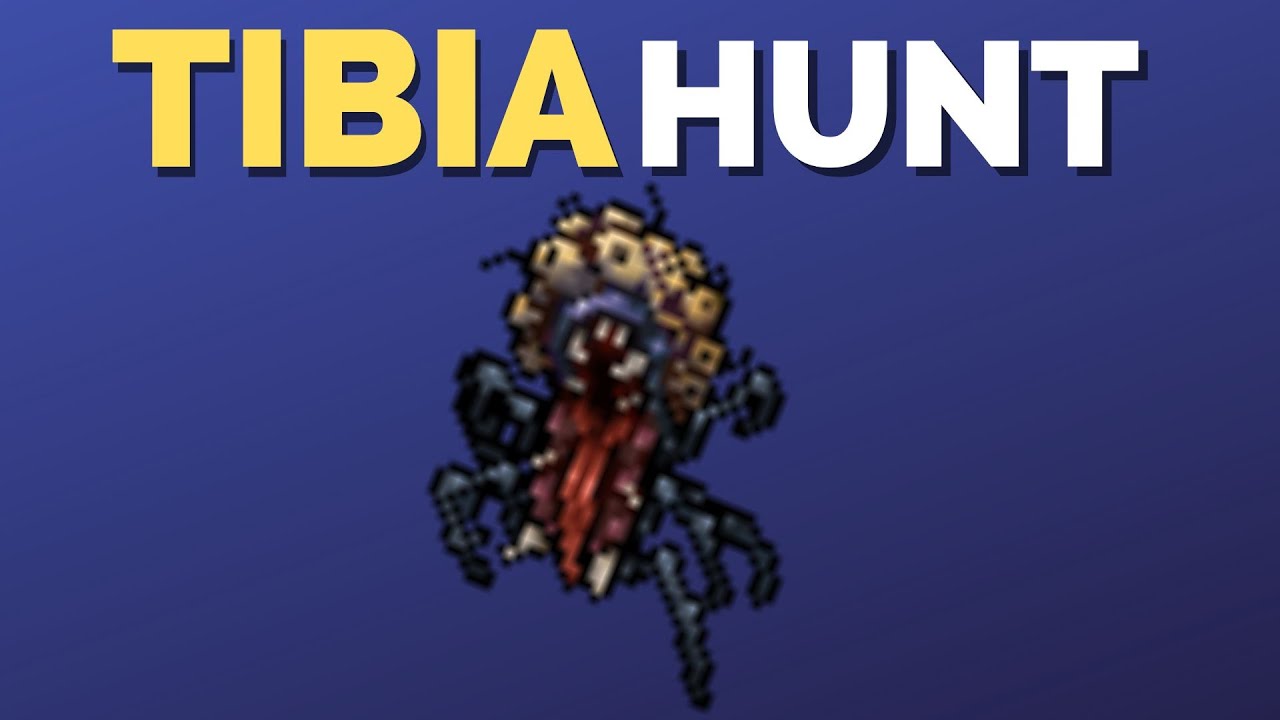 Tibia Hunt Arachnophobica - YouTube