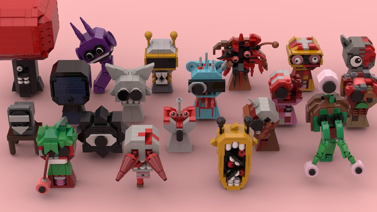 LEGO Sprunki: Building Full Phases 3 - Sprunki Incredibox - YouTube