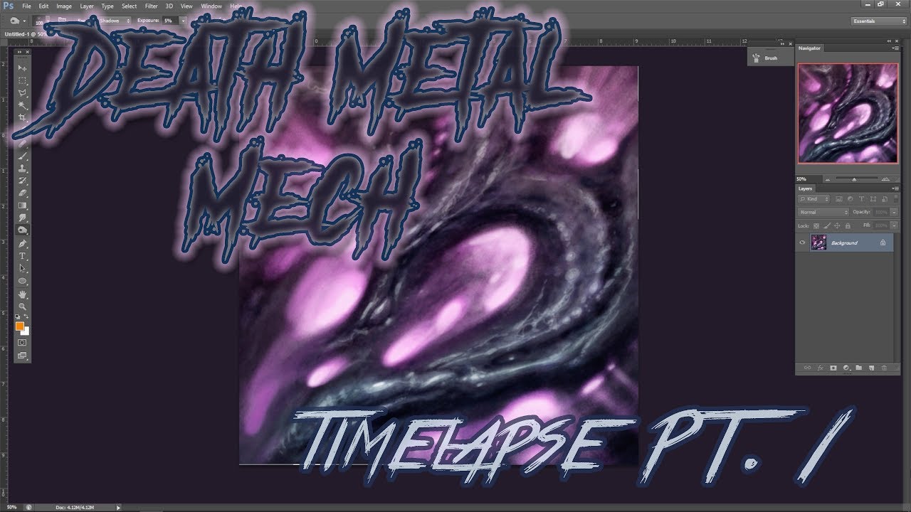 death Metal Biomech part 1 [timelapse] - YouTube