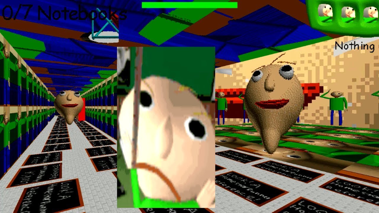 EVERYWHERE Baldi'S Corruption Basics - YouTube