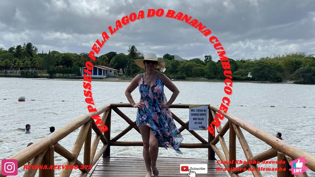 UM PASSEIO PELA LAGOA DO BANANA EM CUMBUCO -CEARÁ - YouTube
