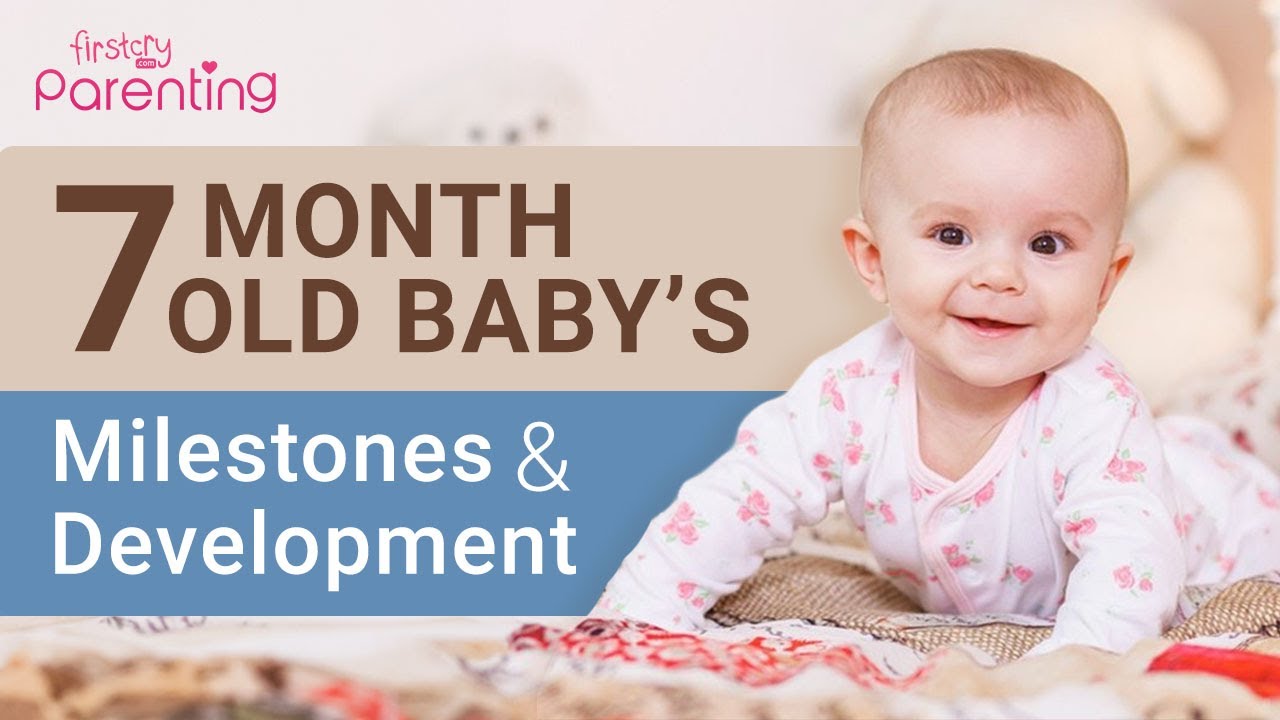 7 Month Old Baby : Milestones and Development - YouTube
