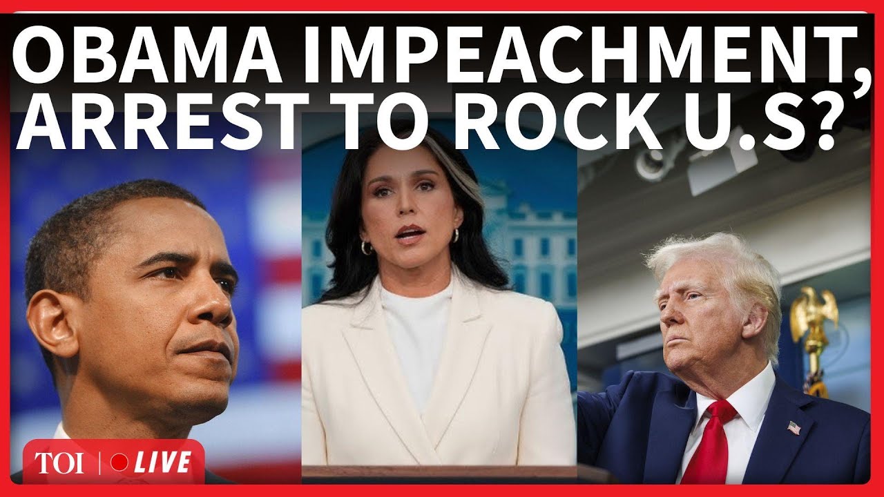 Obama Impeachment LIVE | America In Shock, Obama Arrest & Impeachment ...