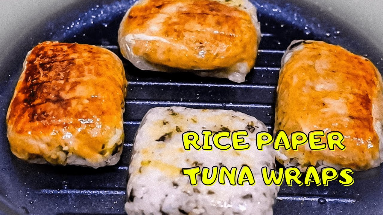 Cooking vlog - rice paper tuna mayo wraps with popmie! :) - YouTube