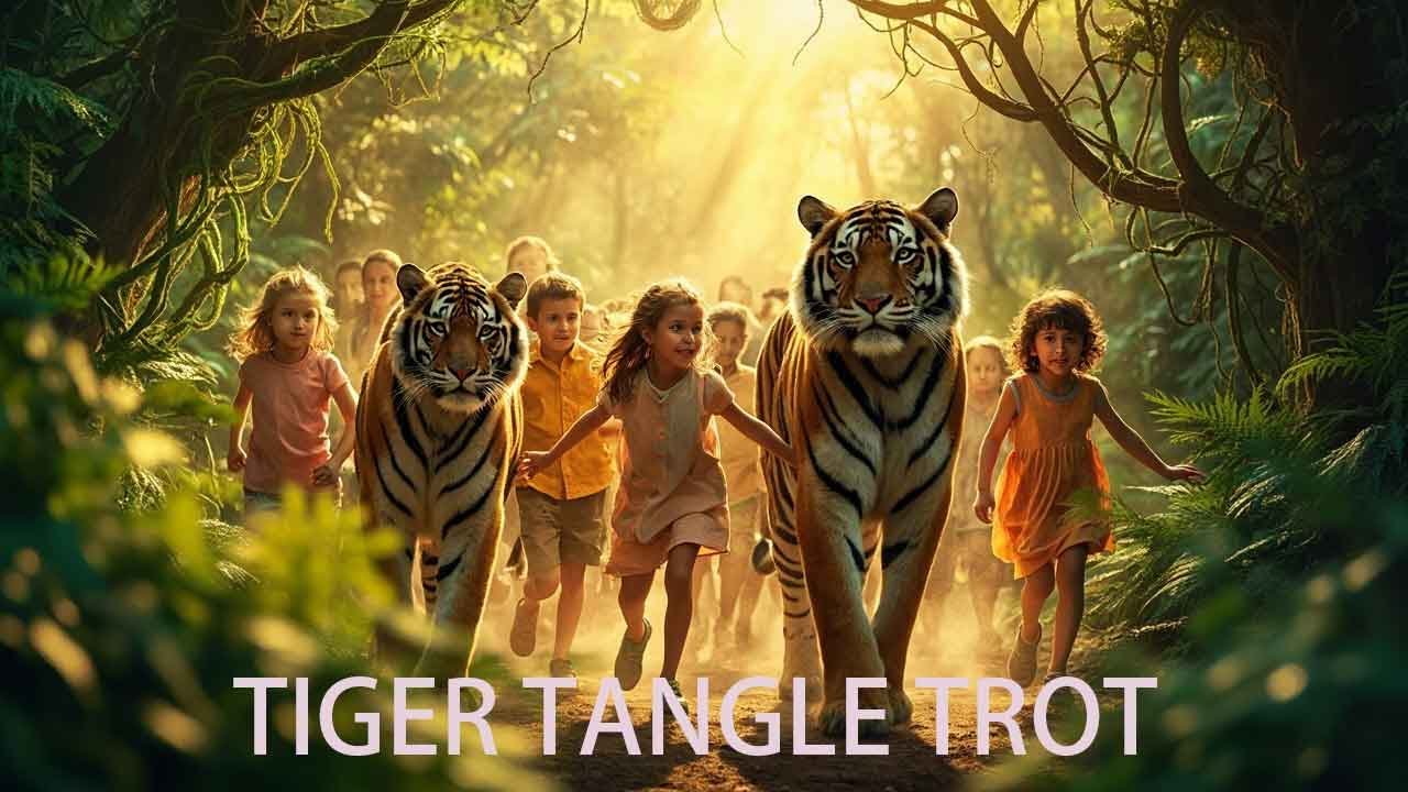 Tiger Tangle Trot@APPA TV Nursery rhymes & Kids Songs #nurseryrhymes # ...