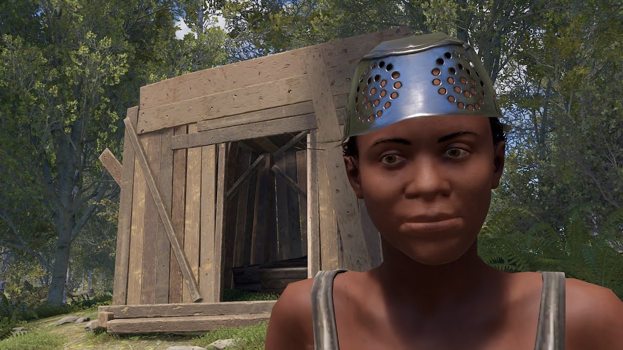 Living In A Legacy Shelter in Rust - YouTube