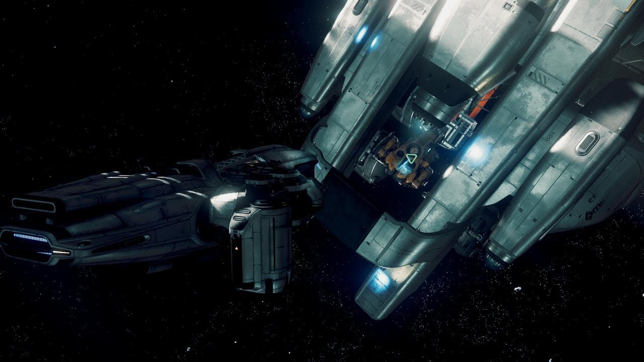 Star Citizen with Gamepad | Formation Flying in Space - YouTube