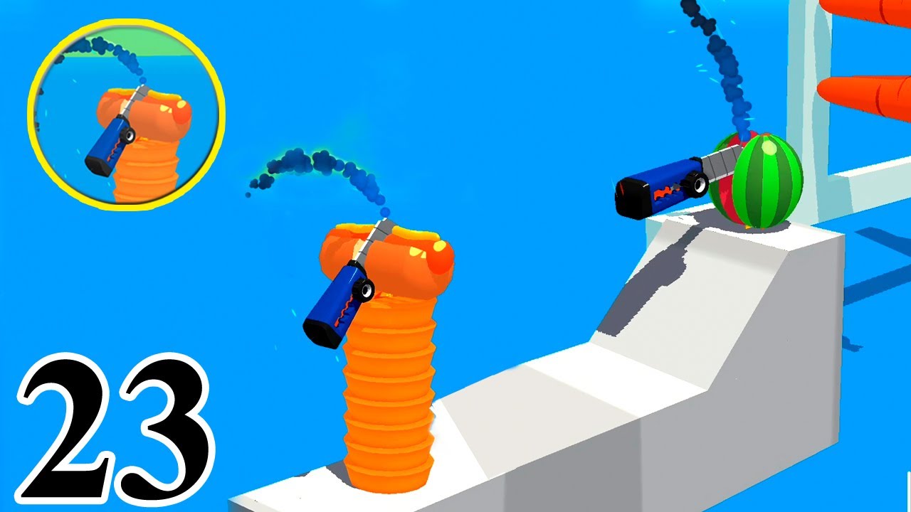 ️Slice it all! Very satisfying and relaxing slicing game (Levels- 59,60 ...