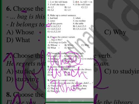 Gulnare Umudova Suretli Tekrar Test 12