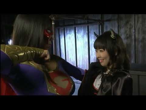 superheroine knocked out by time stopping mage
