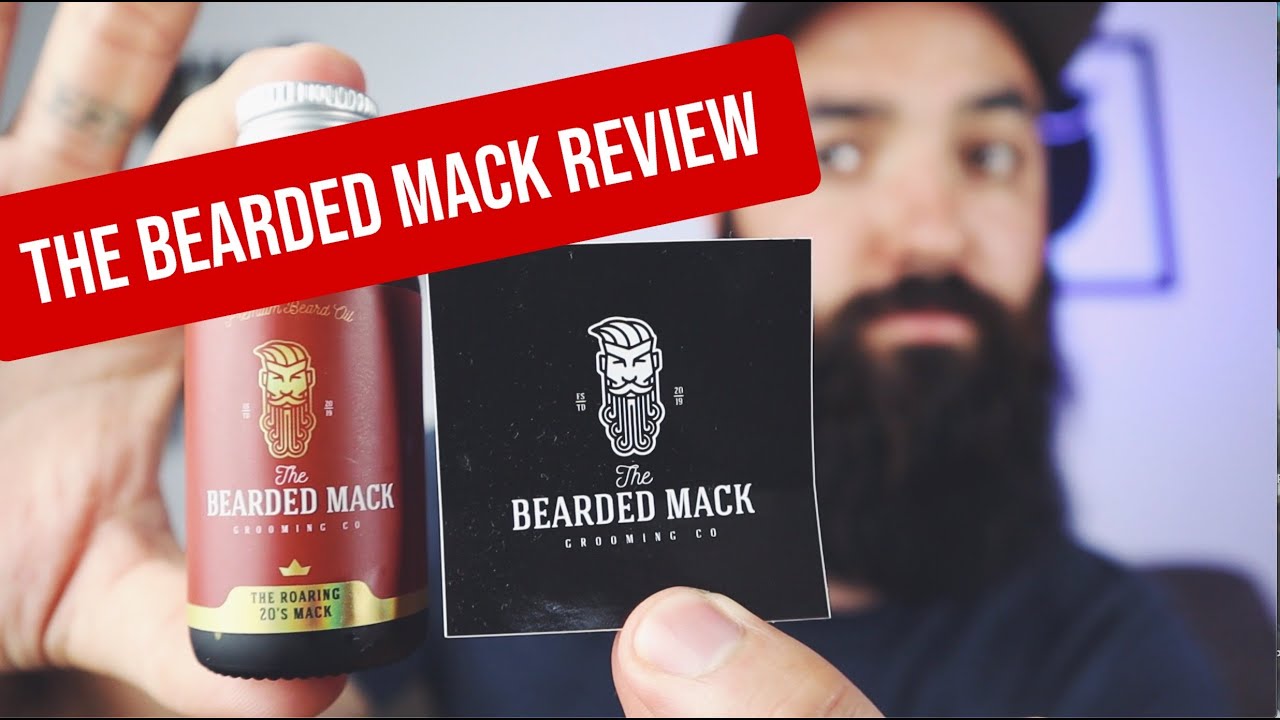 The Bearded Mack Beard Oil, Balm and Butter Review! 2020 - YouTube