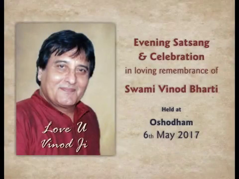 Evening Satsang & Celebration in Loving Remembrance of Swami Vinod ...