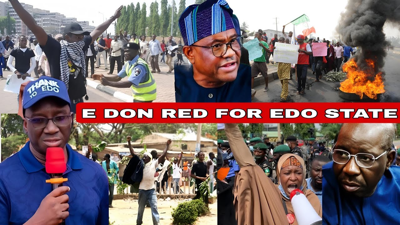 BREAKING NEWS ‼️ S£RI0US T3NSI0N HAPPENING LIVE IN EDO STATE OO GOV ...