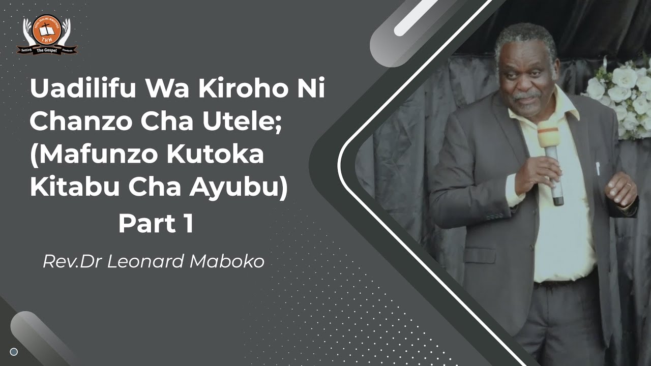Uadilifu Wa Kiroho Ni Chanzo Cha Utele: (Mafunzo Kutoka Kitabu Cha ...