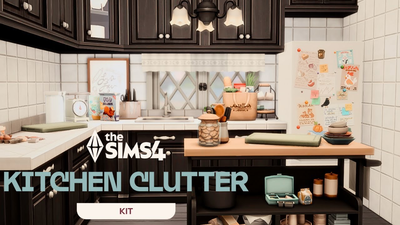 THE SIMS 4 KITCHEN CLUTTER KIT İNCELEMESİ YAPIYORUZ ! #EAPartner - YouTube