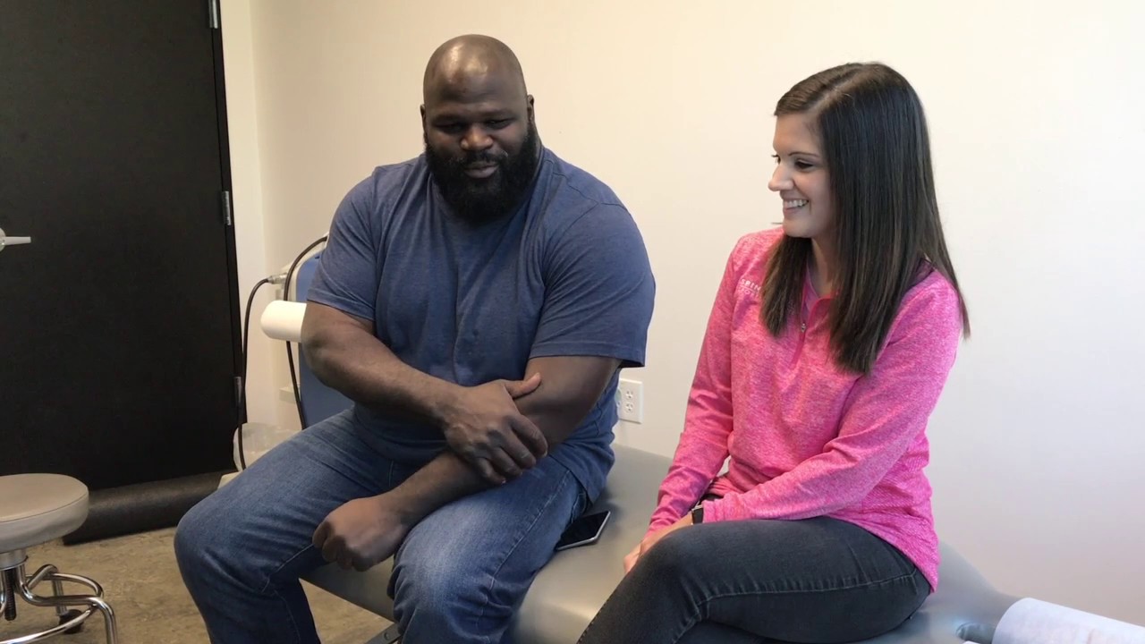 Mark Henry: Treatment for Shoulder Injury and Knee Injury - YouTube