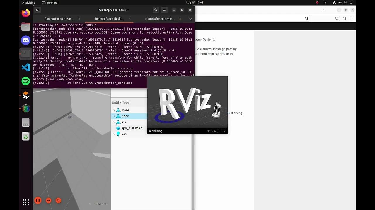 Ardupilot with Cartographer in ROS 2 - YouTube