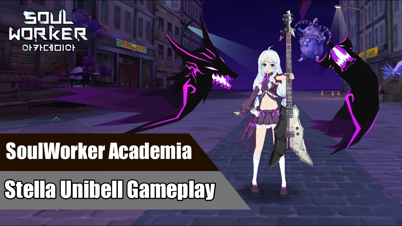 Stella Unibell Gameplay - SoulWorker Academia - YouTube