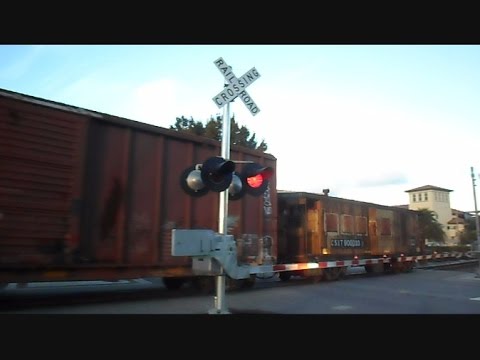 Amtrak Train Forward CSX Train Backwards - YouTube