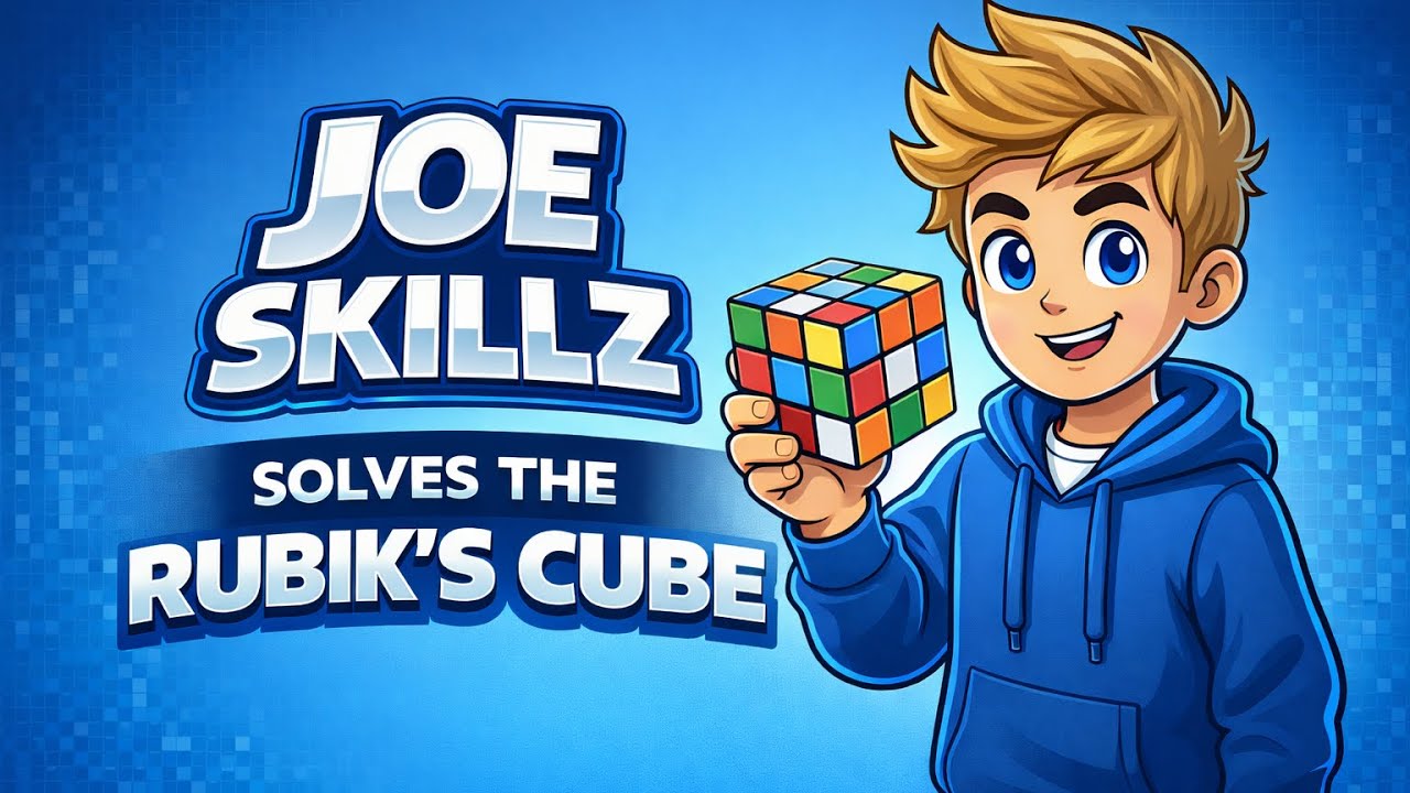 Joe Skillz Solves the Rubik’s Cube | First Ever YouTube Video! #puzzle ...