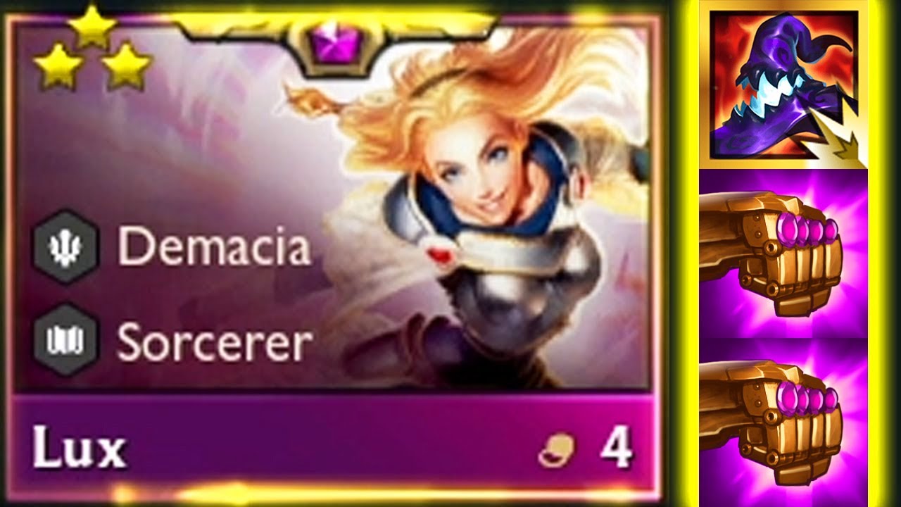 Sorcerer Lux ⭐⭐⭐ 3 Star Tft Set 9 Comps Youtube