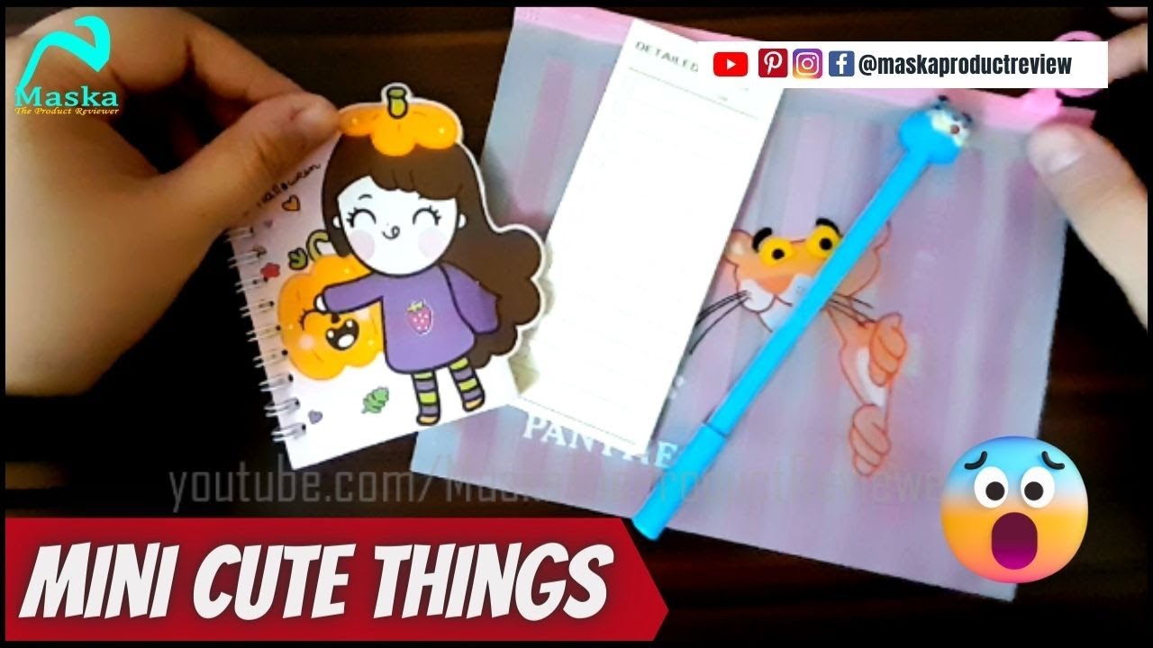 Mini Cute Things Haul - YouTube