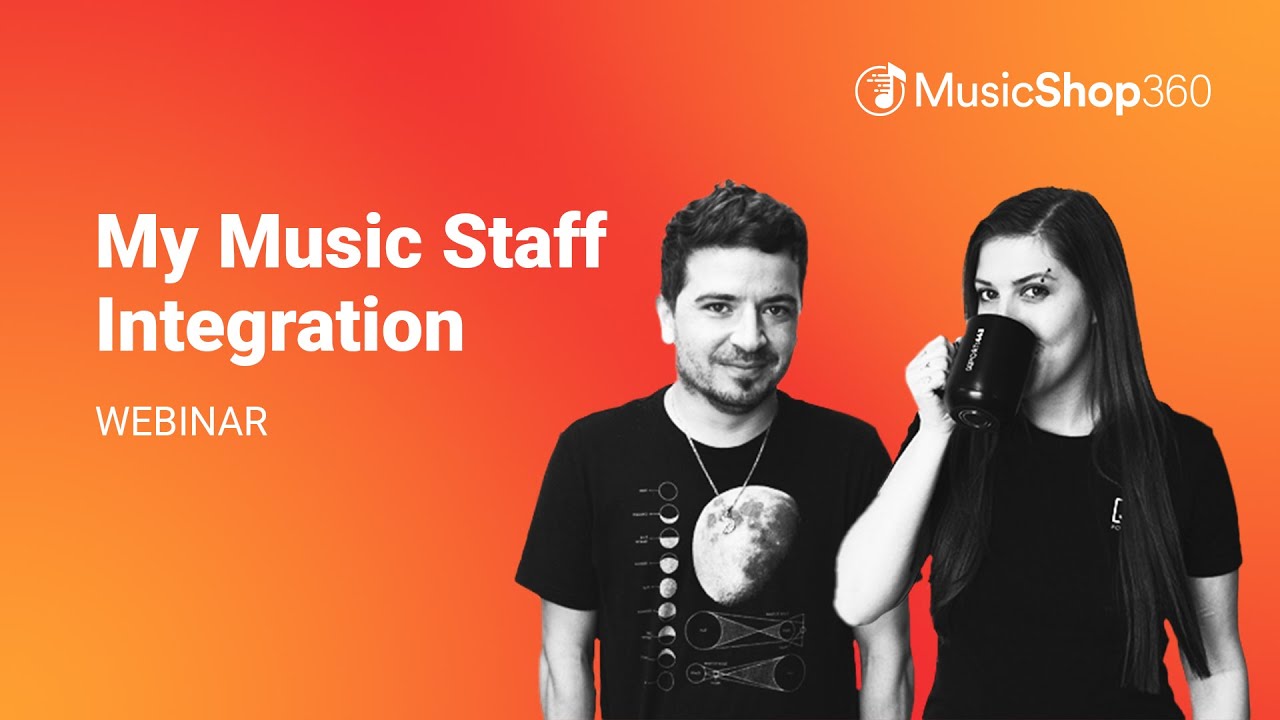 Webinar: My Music Staff Integration - YouTube