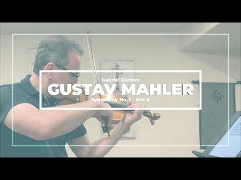 Must Watch Excerpts for Violin Auditions by Gabriel Gordon - Mahler 1 Mvt 4 - YouTube