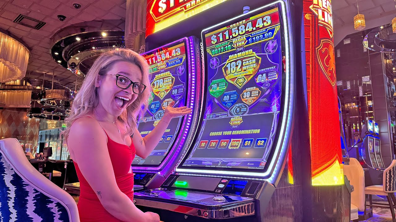 Playing Regal Link Slots On The Las Vegas Strip! - YouTube