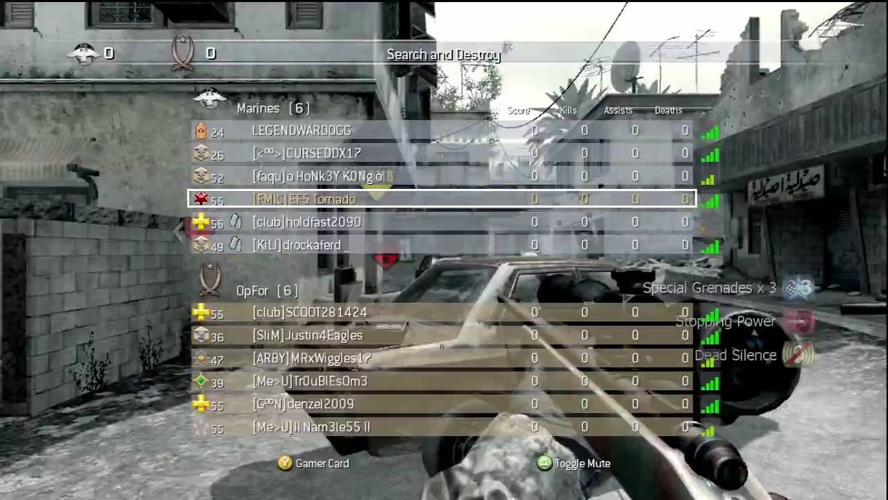 Call of Duty 4 - Search & Destroy #6 - Commentary (M40 Regular Scope ...