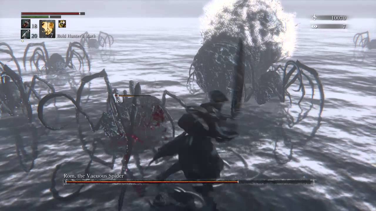 Bloodborne: Rom, The Vacuous Spider - YouTube