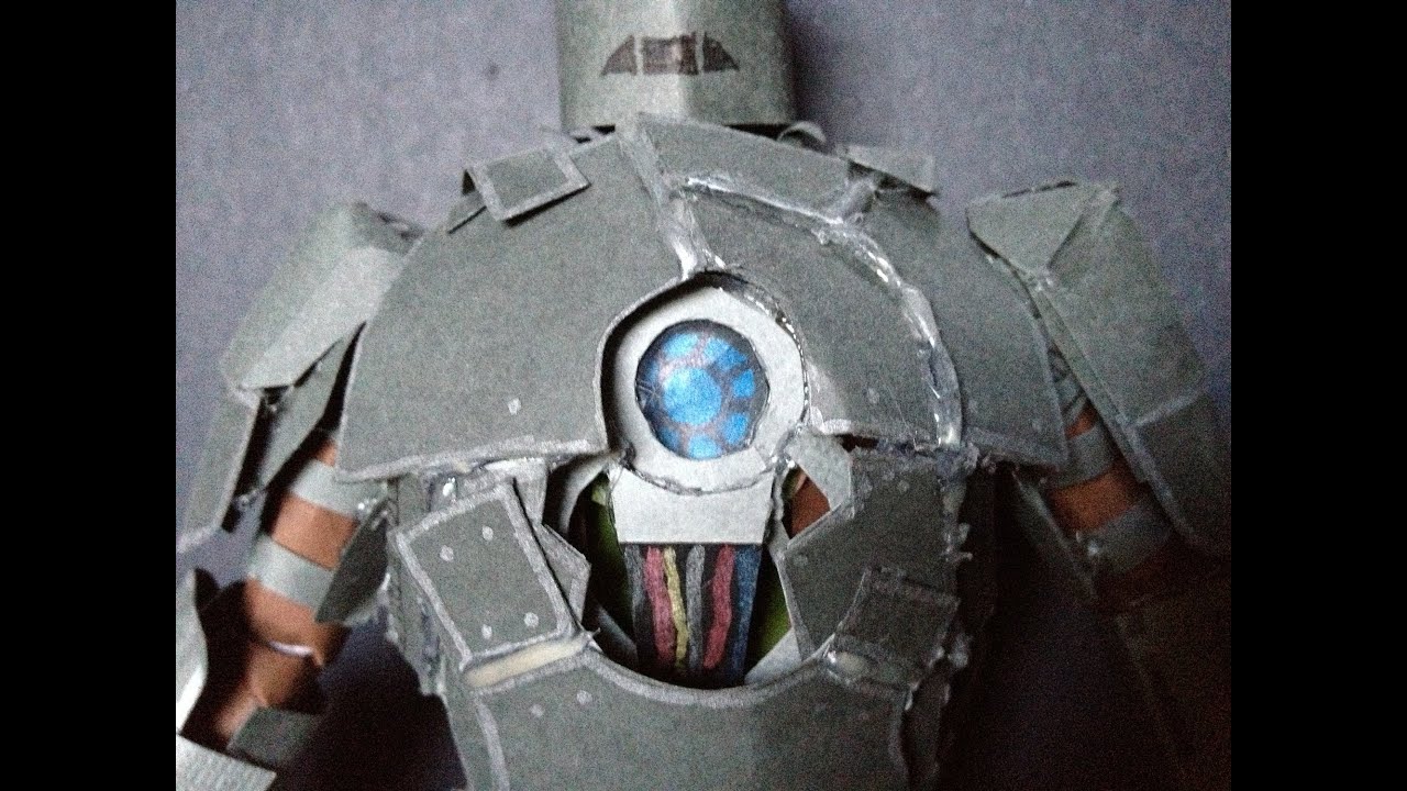 Paper Iron Man Mark I - YouTube