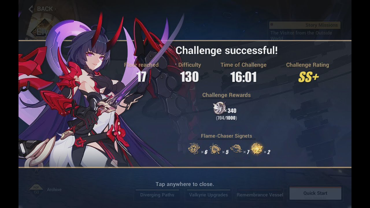 [UNEDITED] Honkai Impact 3 130D HoT Elysian Realm Perfect Run (With ...