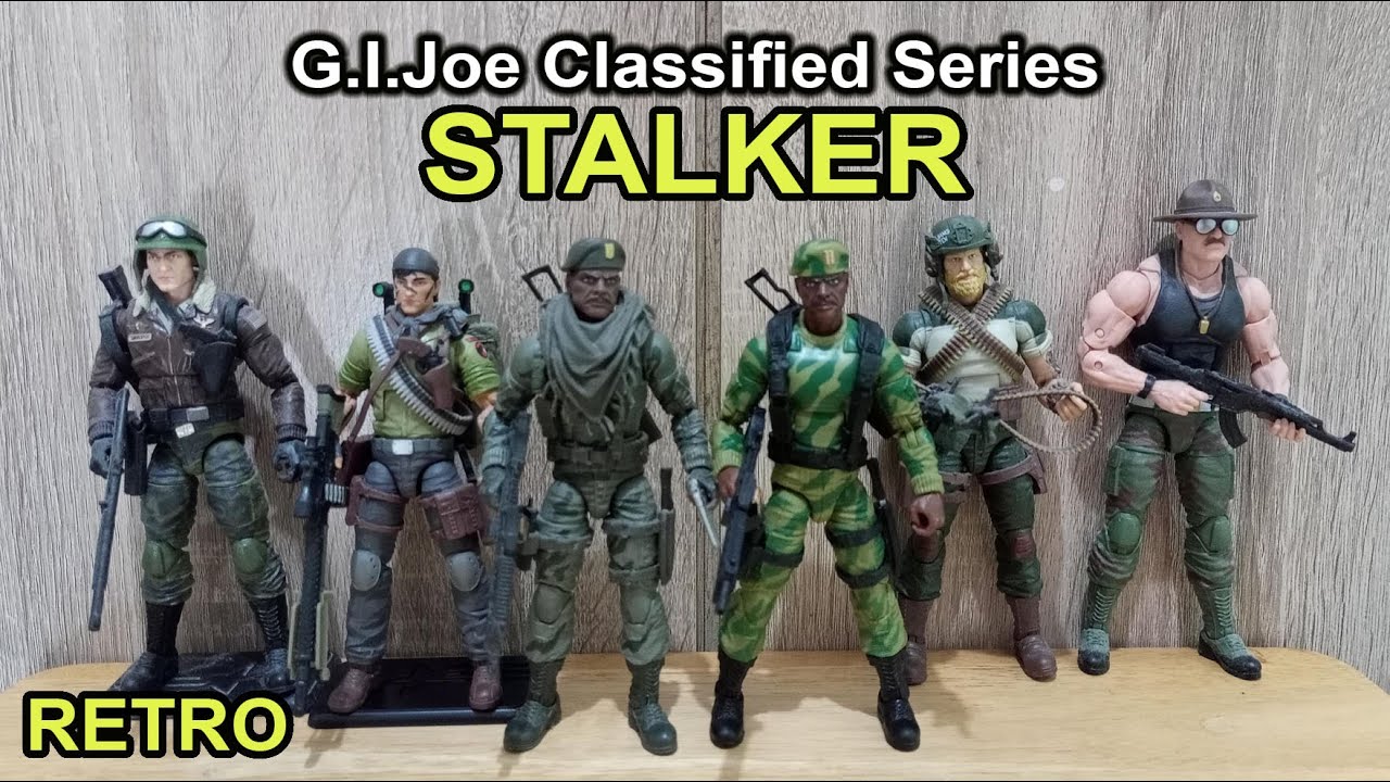 Stalker Retro - G.I.Joe Classified Series - YouTube