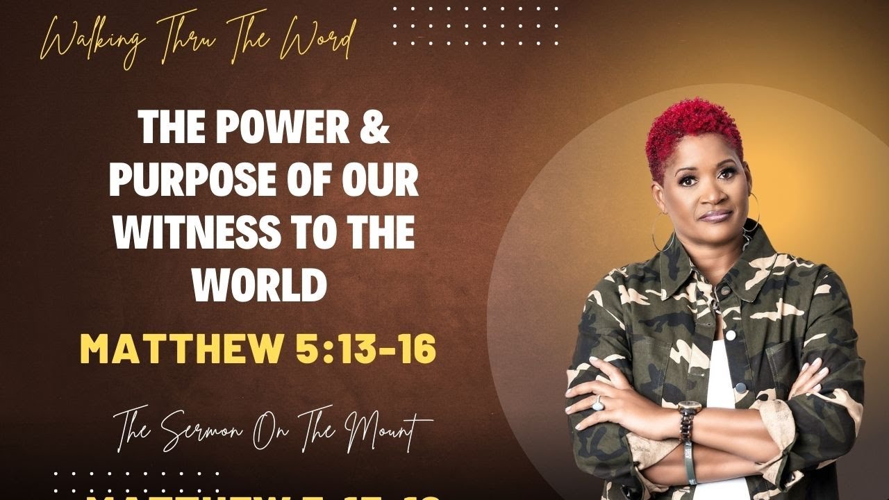 The Power & Purpose of Your Witness to The World - YouTube