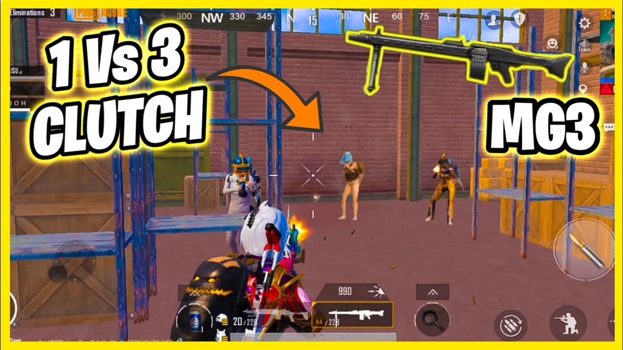 The Real Power Of MG3 Light Machine Gun 😱 | PUBG MOBILE - YouTube