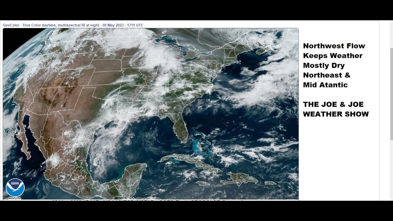 Joe & Joe Weather Show LIVE Minor Interruptions In An Otherwise Quiet ...