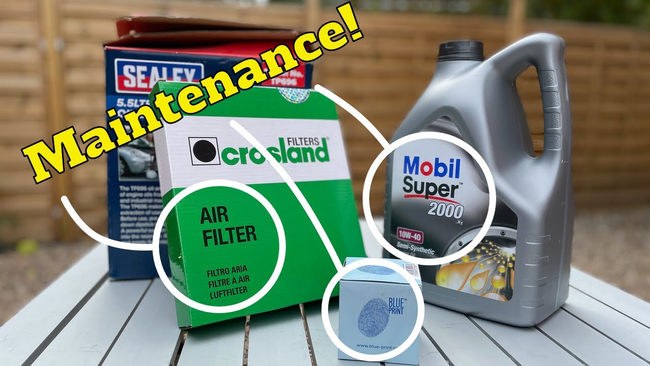 Mazda Bongo Easy Oil & Filter + Air Filter Change using oil extractor ...