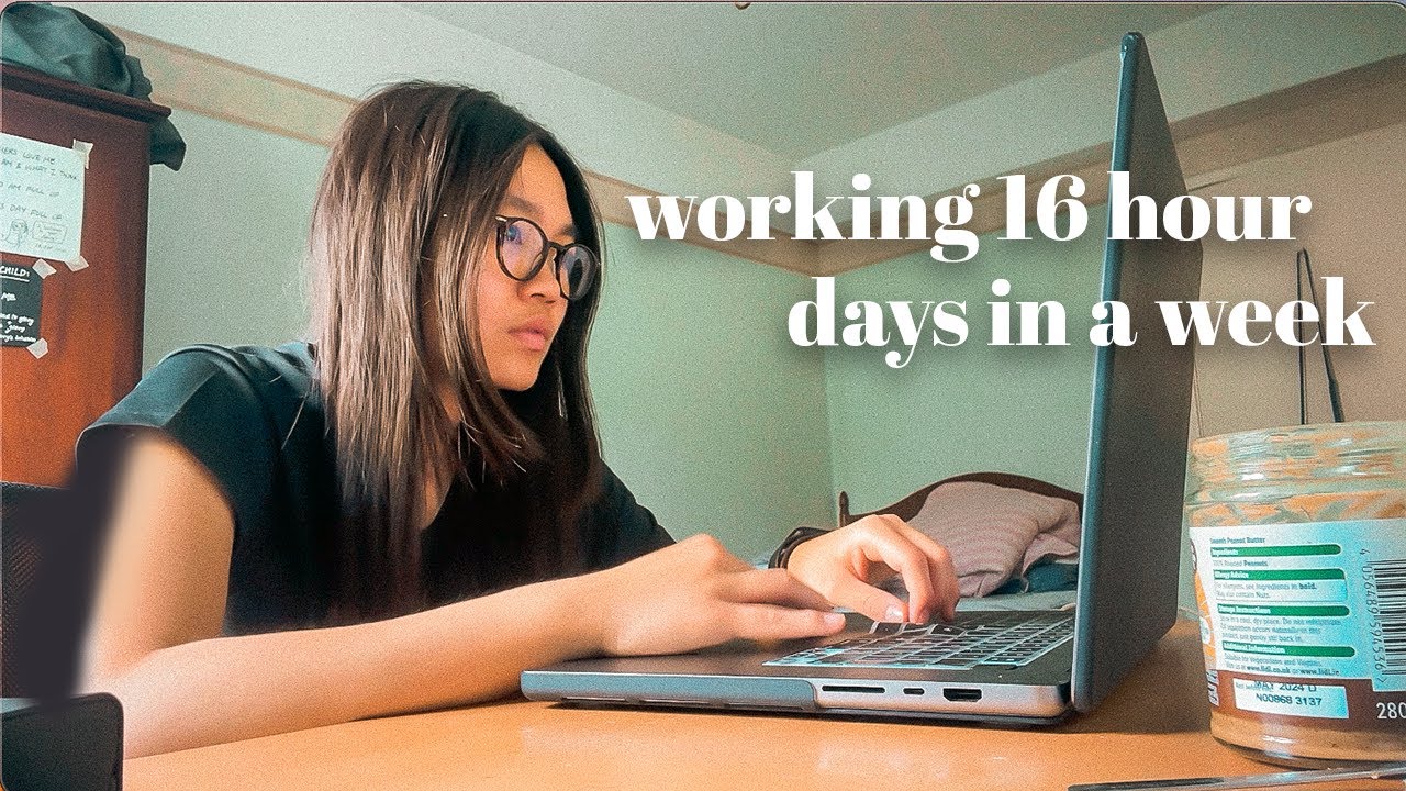 Working 16-hour days for a Week | Remote Working - YouTube