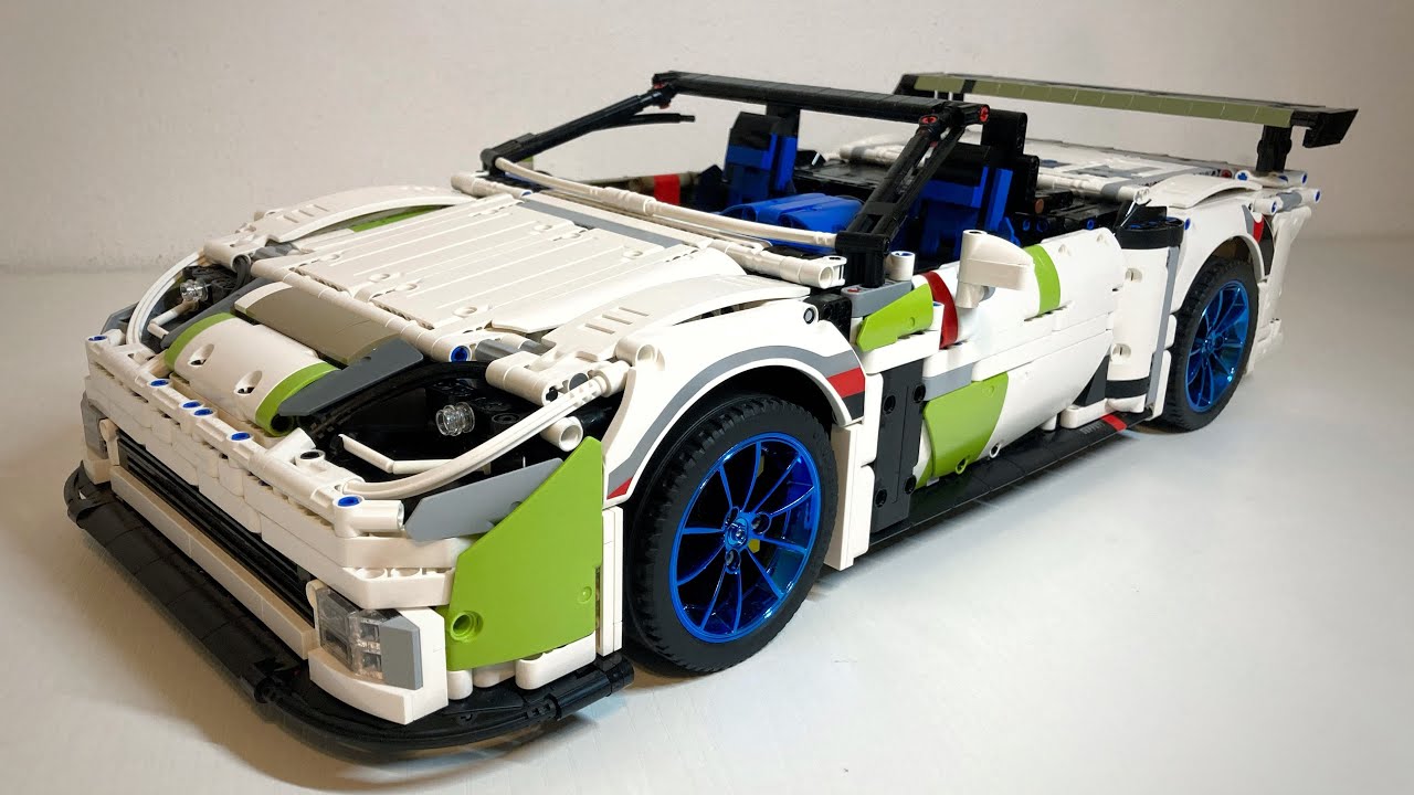 HOW TO BUILD a Corvette C6 ZR1 5/5 Hood, doors and convertible roof ...