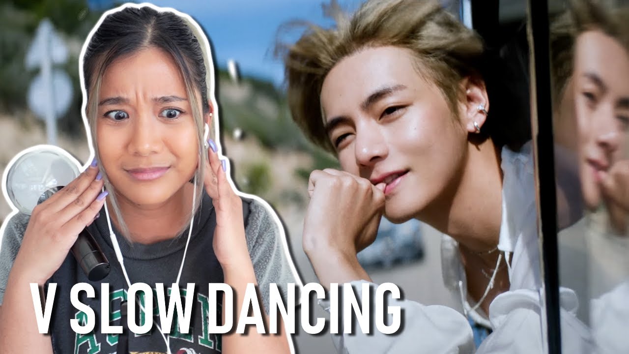 V 'Slow Dancing' Official MV REACTION - YouTube