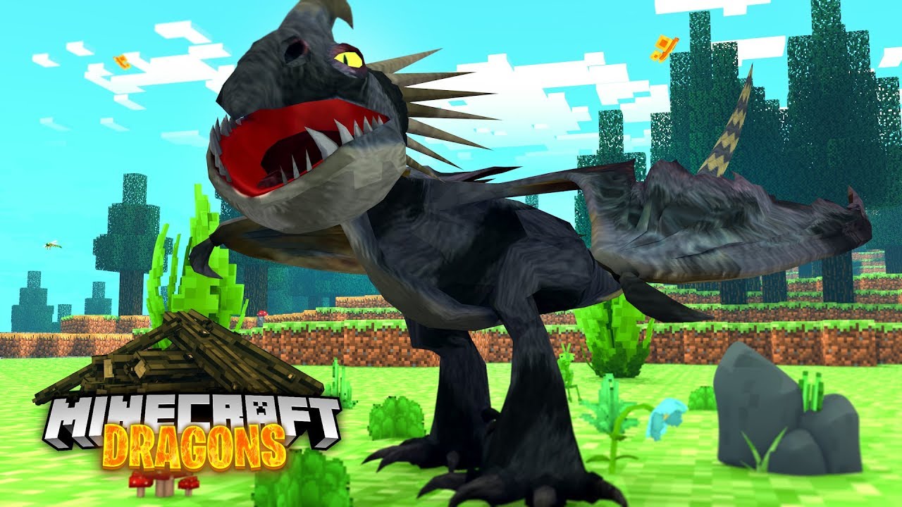 The DEADLIEST DEADLY NADDER attacks everything! - Minecraft Dragons ...