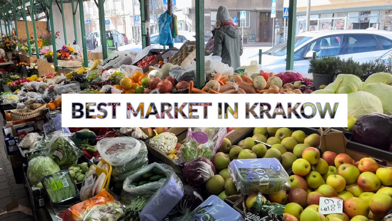 Our local market is the best in KRAKOW, Poland and it has everything ...