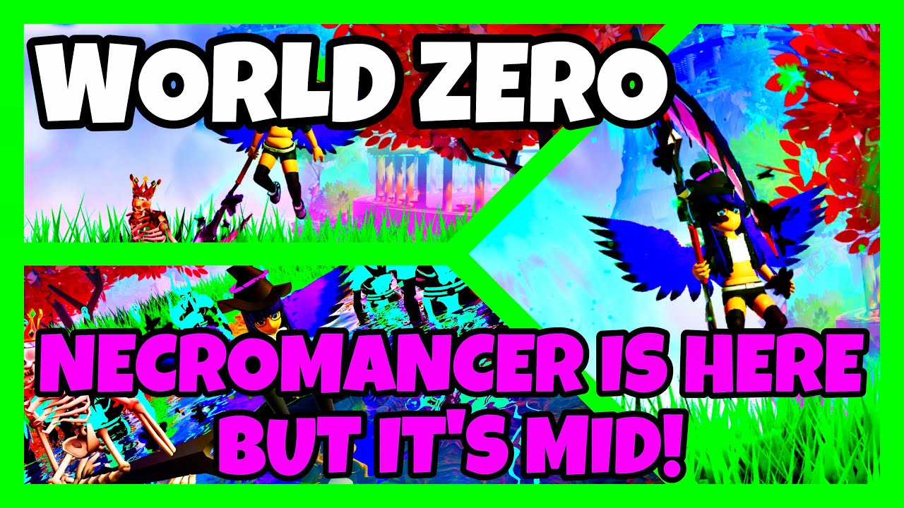 NECROMANCER IS FINALLY HERE BUT IT'S MID AT BEST! | Roblox | [World ...