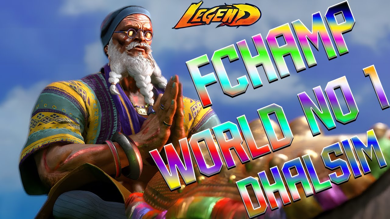 Street Fighter 6 🔥Fchampryan World no.1 Dhalsim Gameplay with New ...