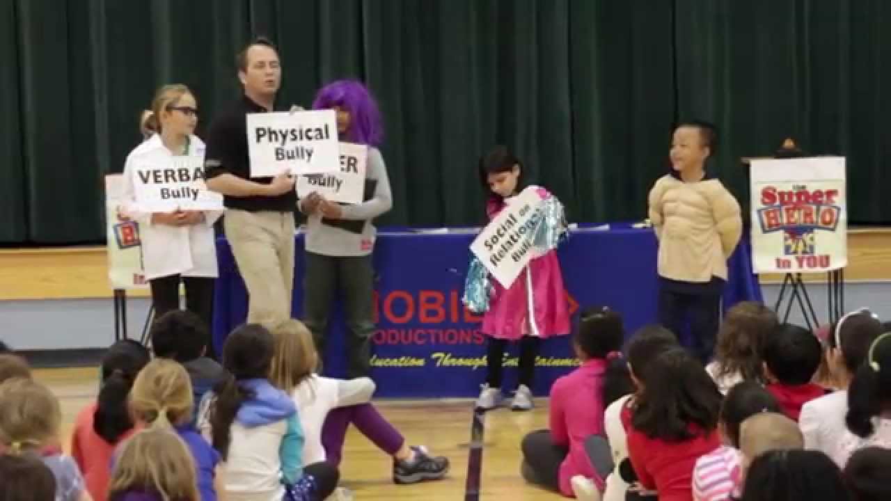 No Bully Zone - Anti-Bullying School Assembly Program - YouTube