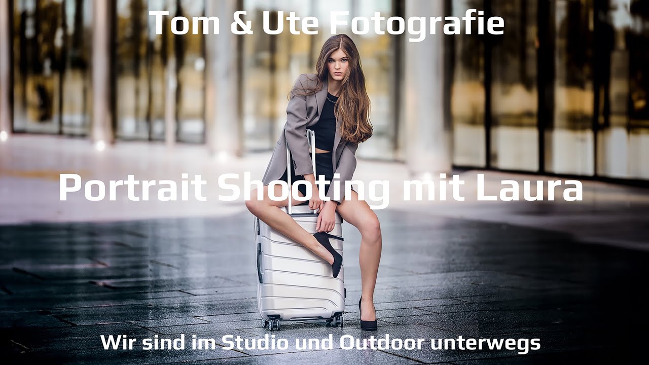 Shooting mit Laura im Studio und Outdoor Portraits - YouTube