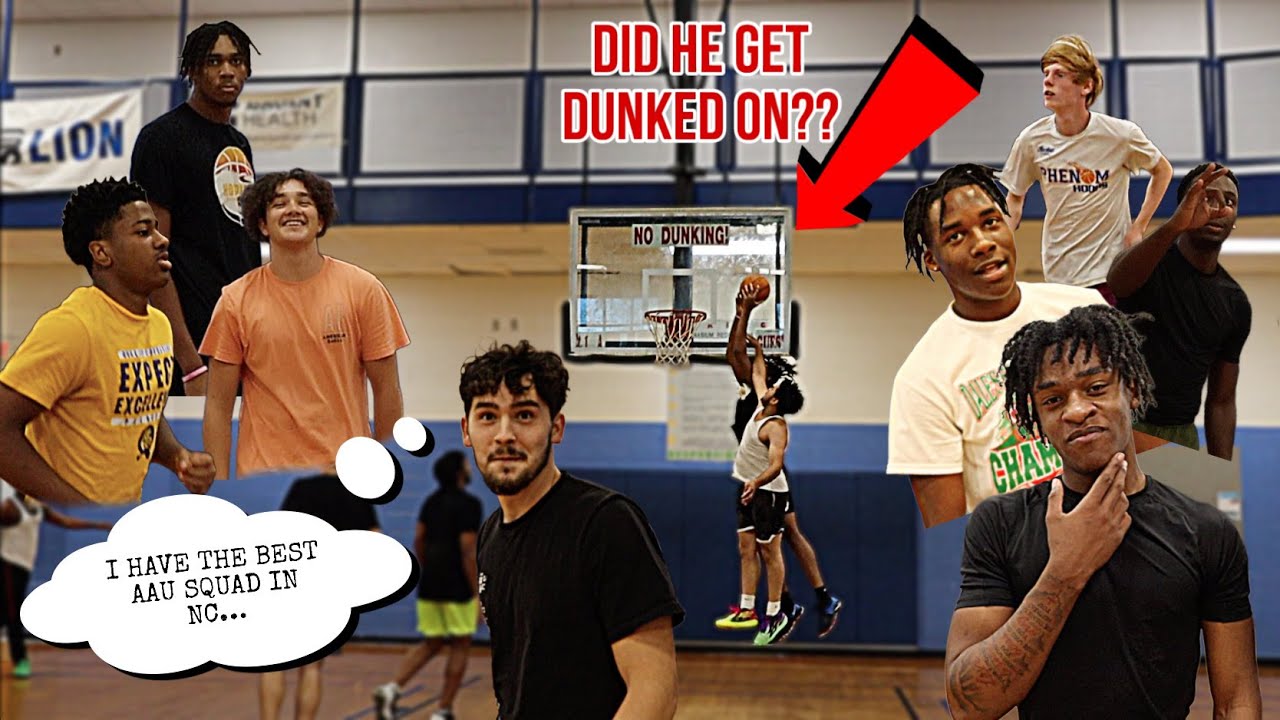 My AAU Team pulled up to DEEP RUNS... (one of them caught a BODY ...