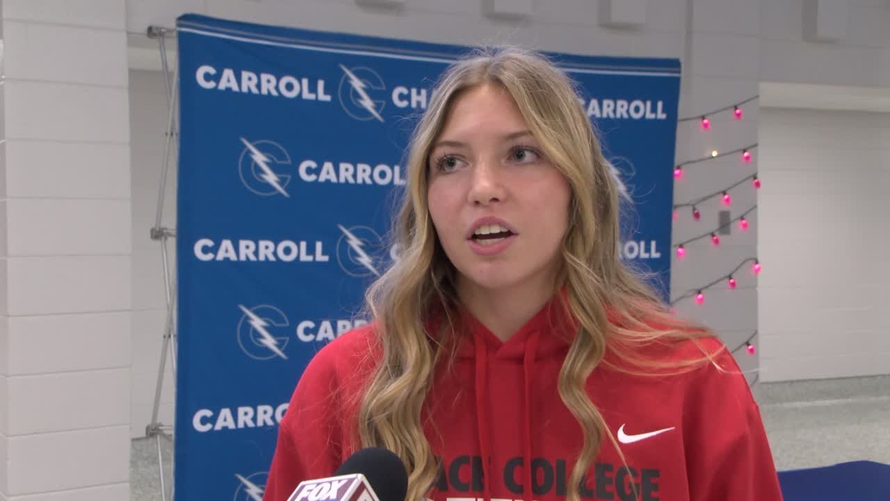 Lauren Kirkpatrick signs with Grace College - YouTube