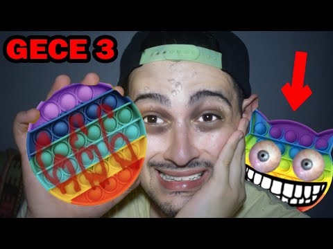 POP İT GECE 3'te SAKIN OYNAMAYIN... | Pop it Canavarı Geldi !!!